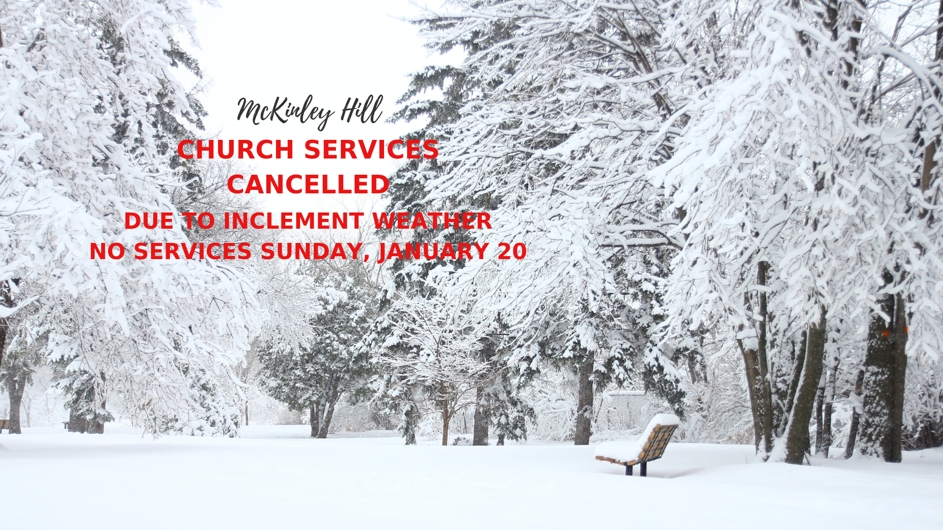 Copy of CHURCH SERVICES CANCELLED